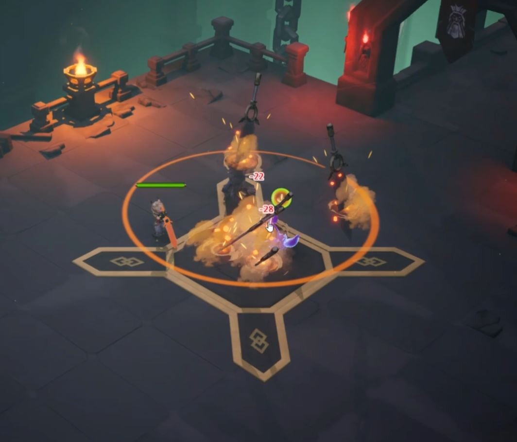 ArtStation - Forging Destiny (Player Skill - Thundering Swords)