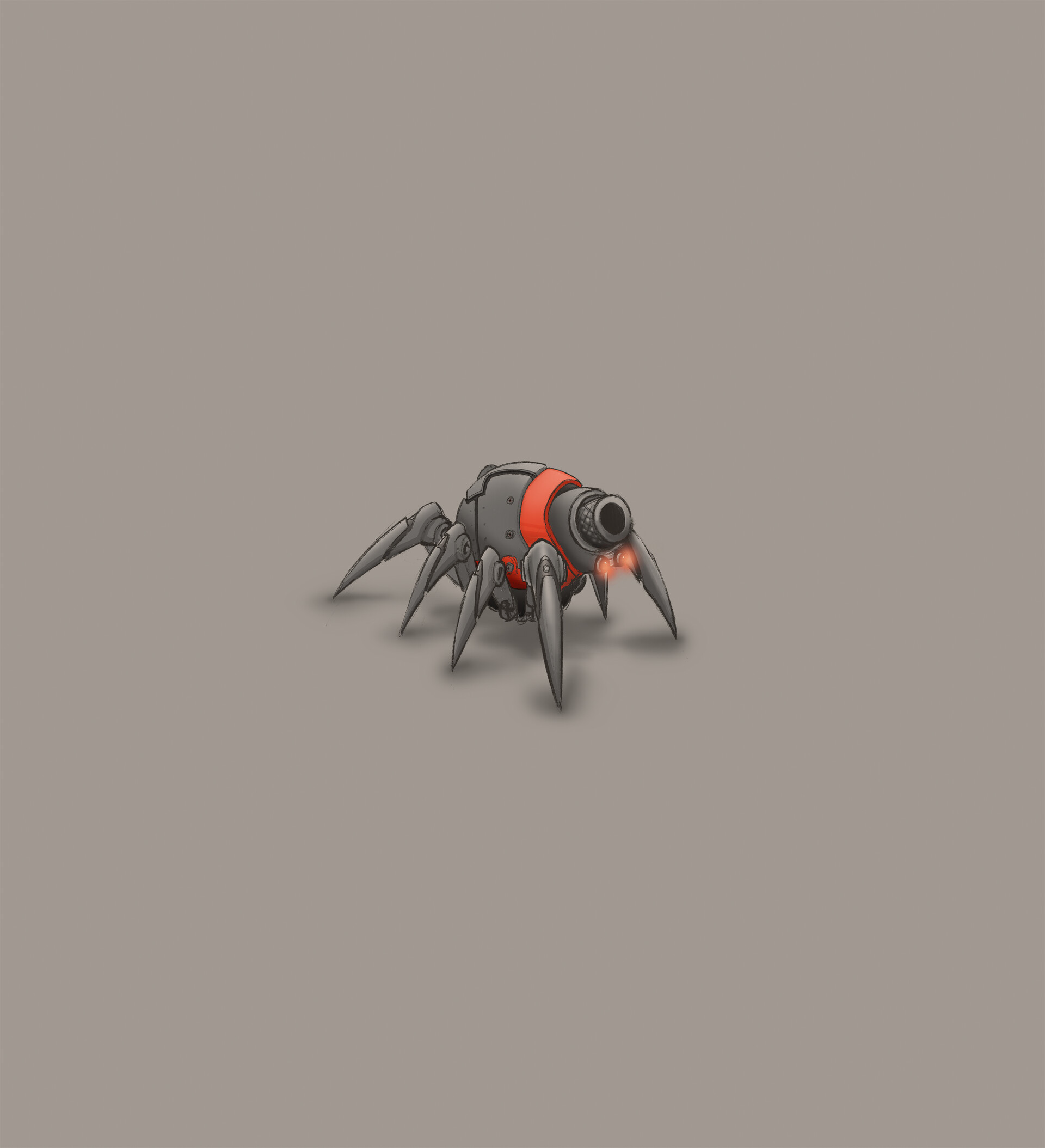ArtStation - Spider Drone