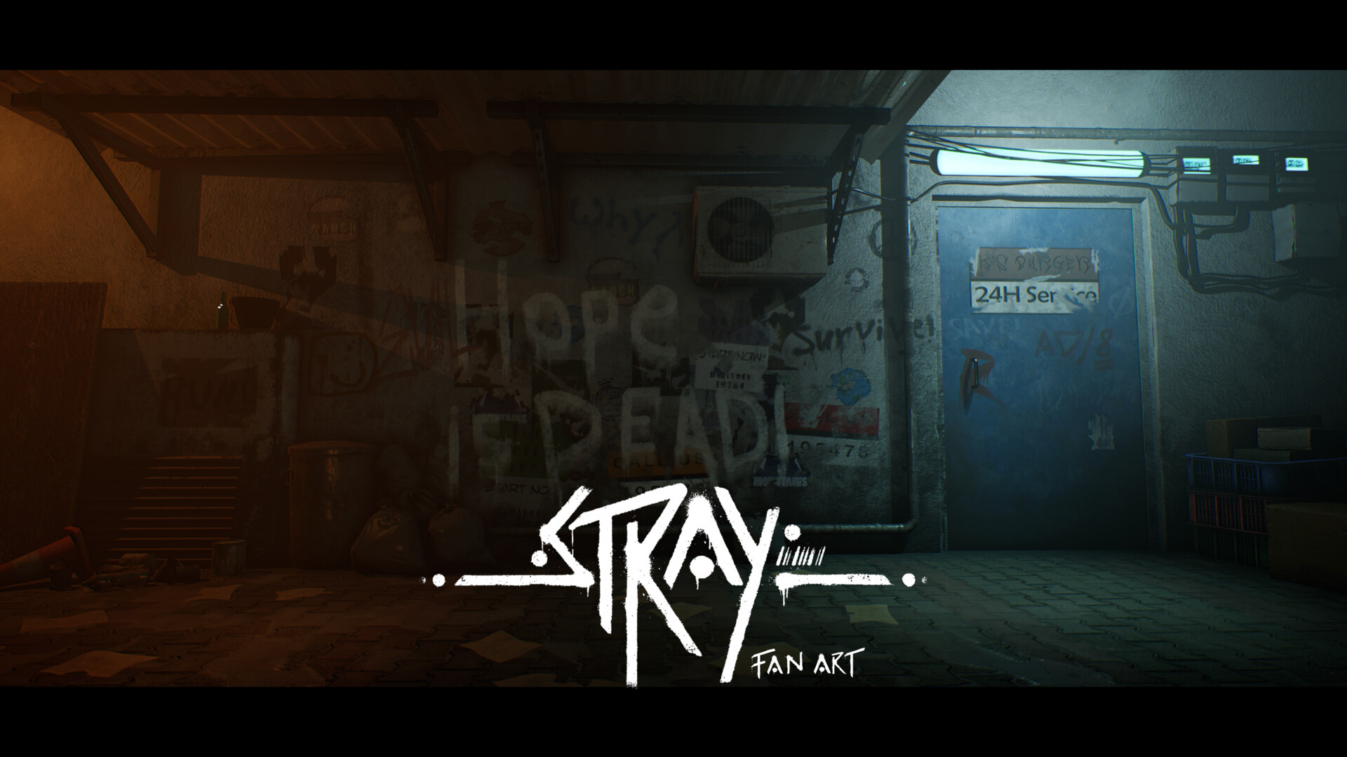 ArtStation - Stray Fan Art