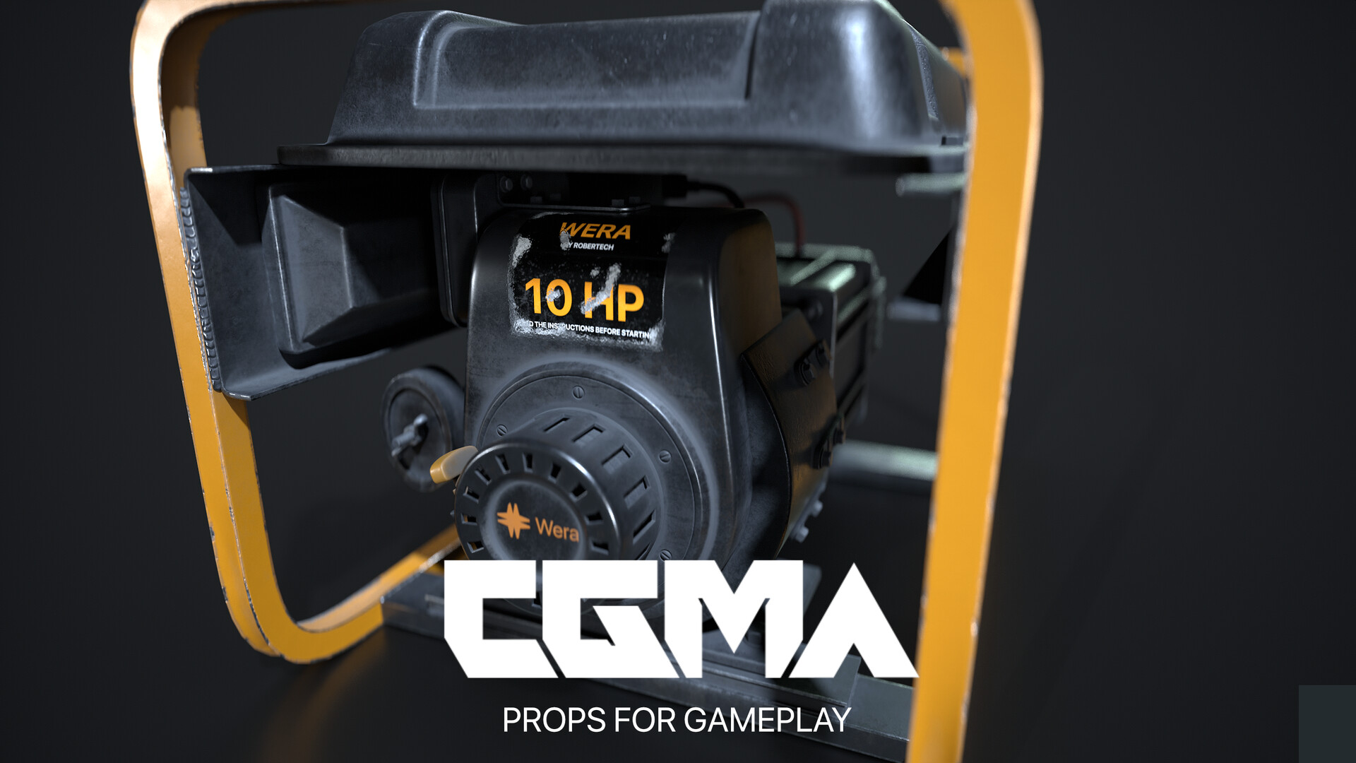 ArtStation - Generator - CGMA / Props for Gameplay
