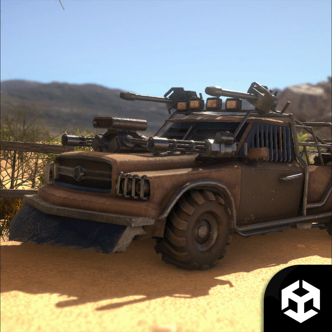 ArtStation - Apocalypse Truck Kitbash