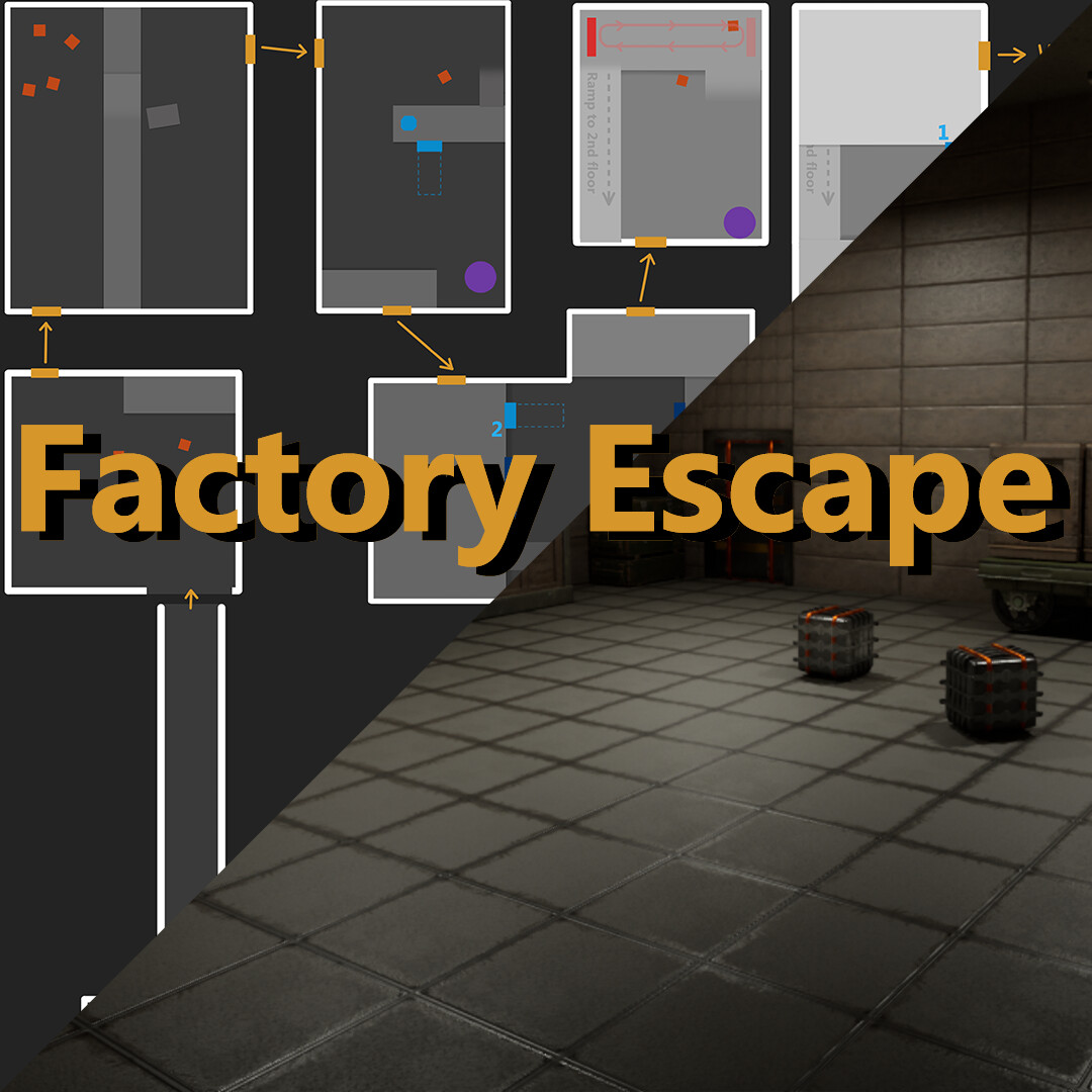 ArtStation - Factory Escape