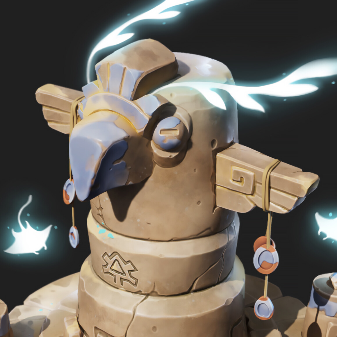 ArtStation - Stylized Totems