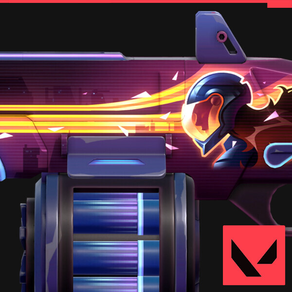 ArtStation - Valorant Gridcrash Skin