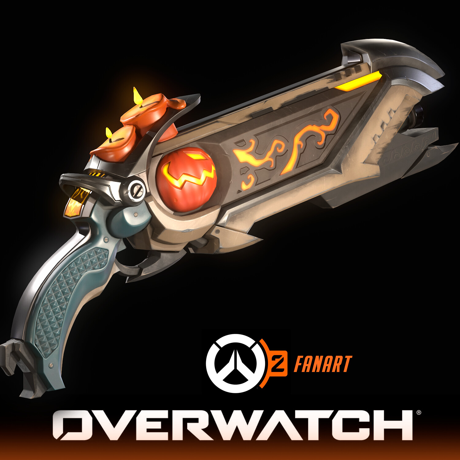 ArtStation - Pumpkin weapon