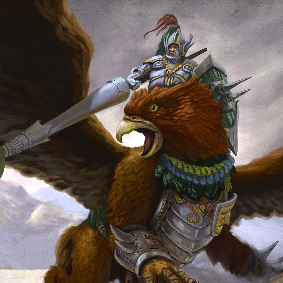ArtStation - Griffon Rider
