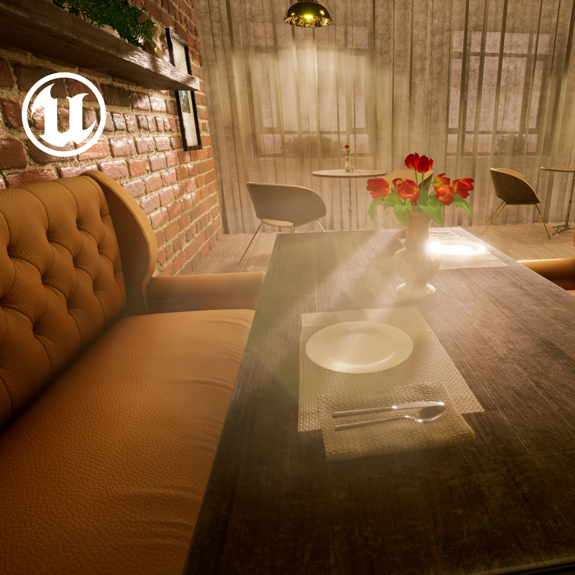 ArtStation - Location "Cafe" | Unreal Engine