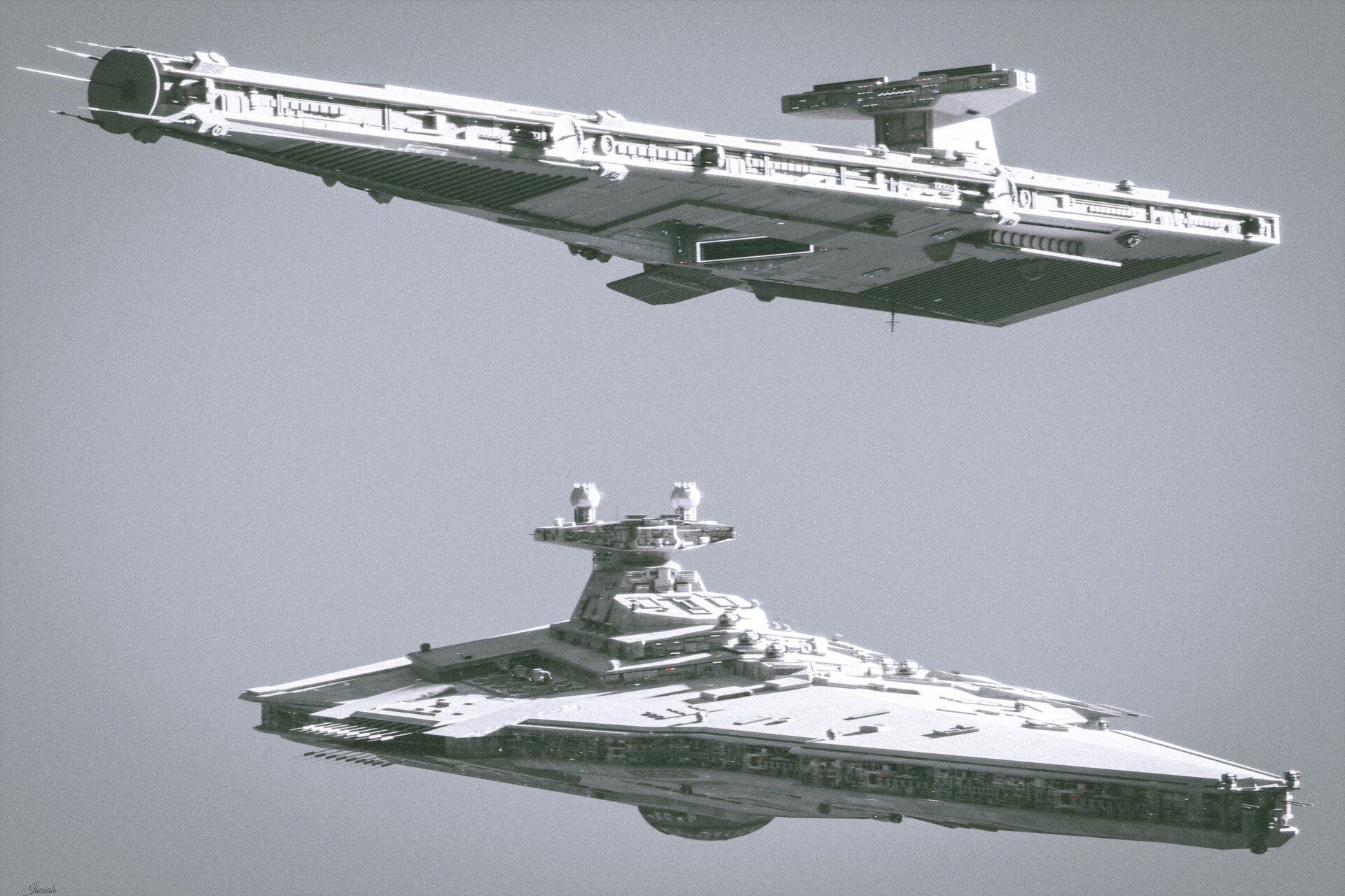 ArtStation - Trident Class Anti-Piracy Frigate