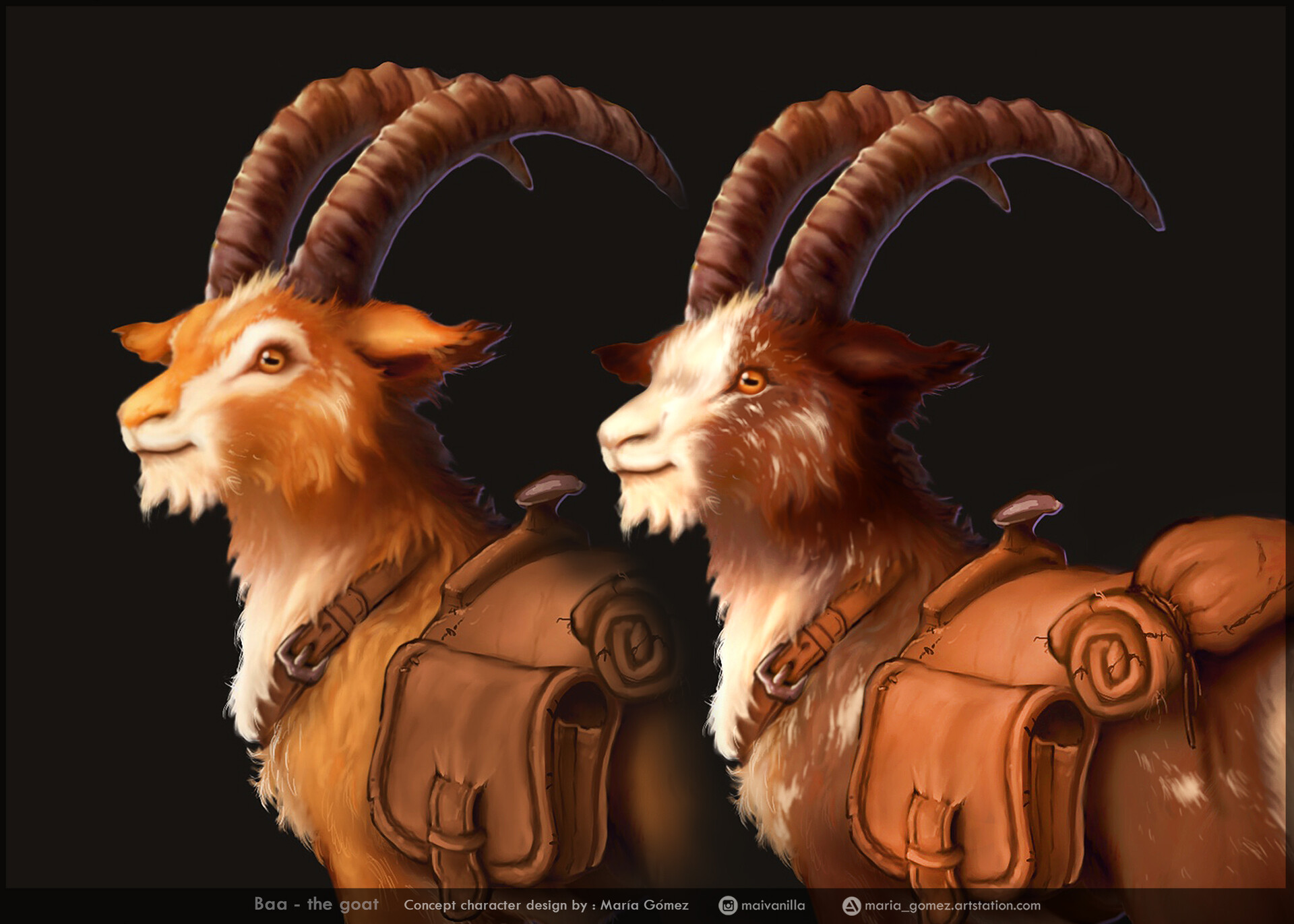 ArtStation - Baa, the goat