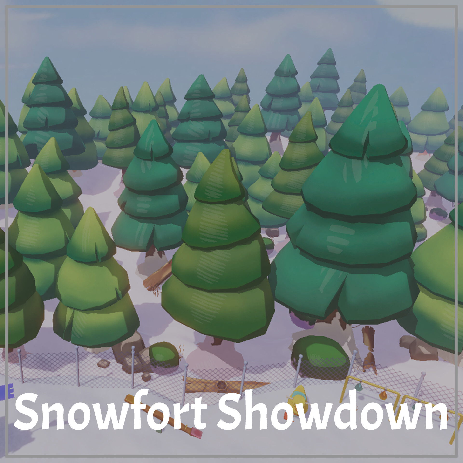 ArtStation - Snowfort Showdown - Nature Props