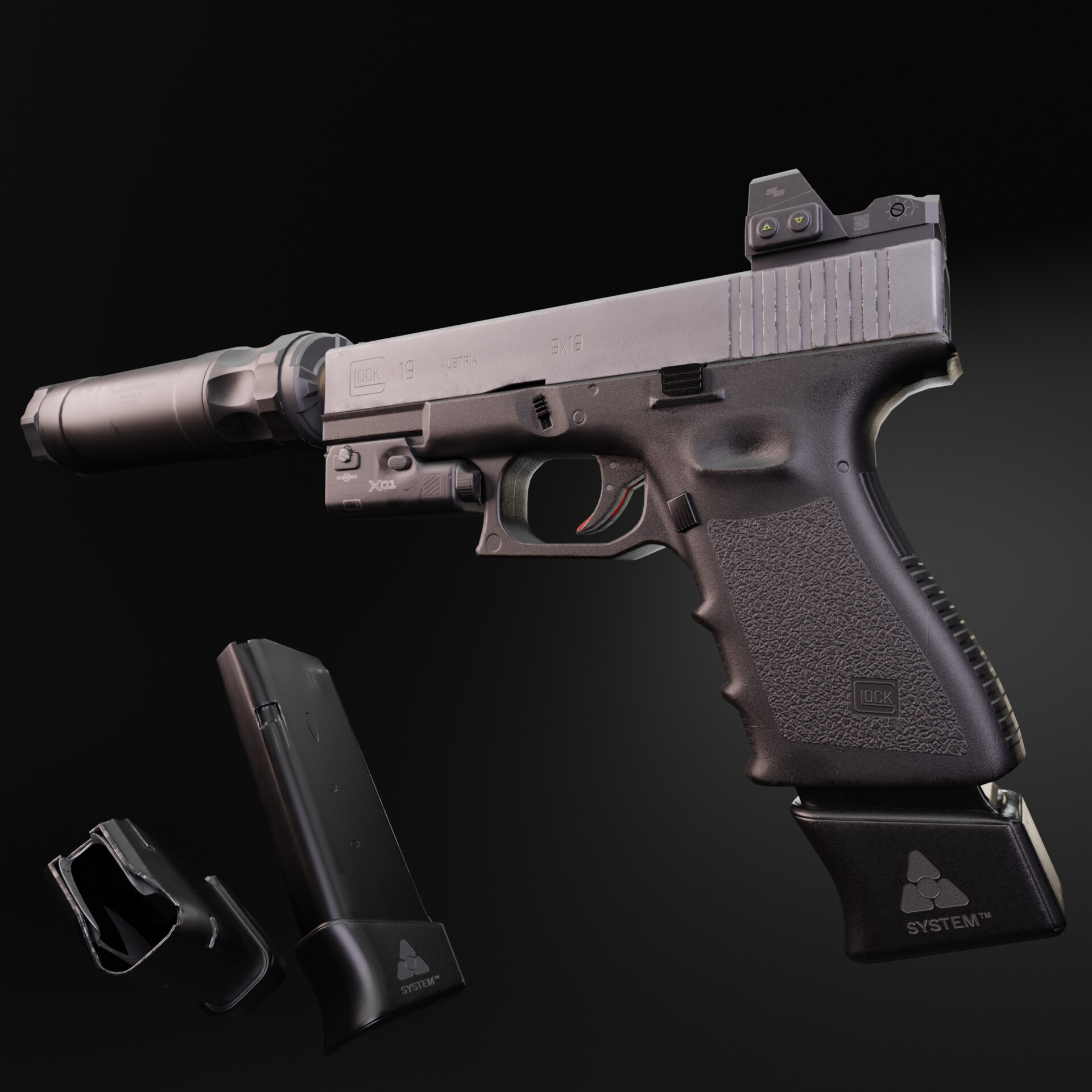 ArtStation - Glock 19