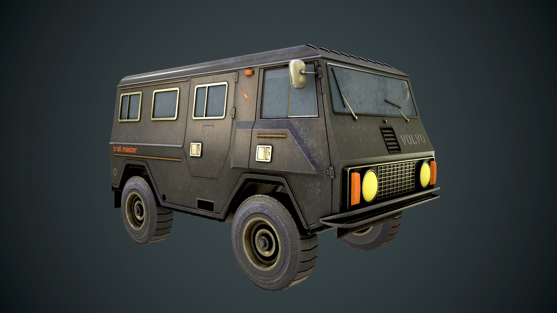 ArtStation - Volvo cc 202 Car Van