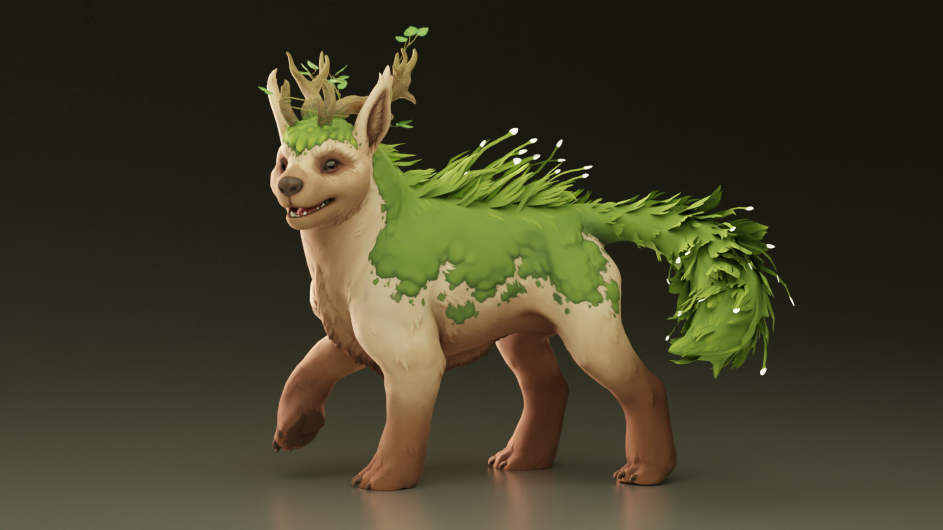ArtStation - Moss Creature