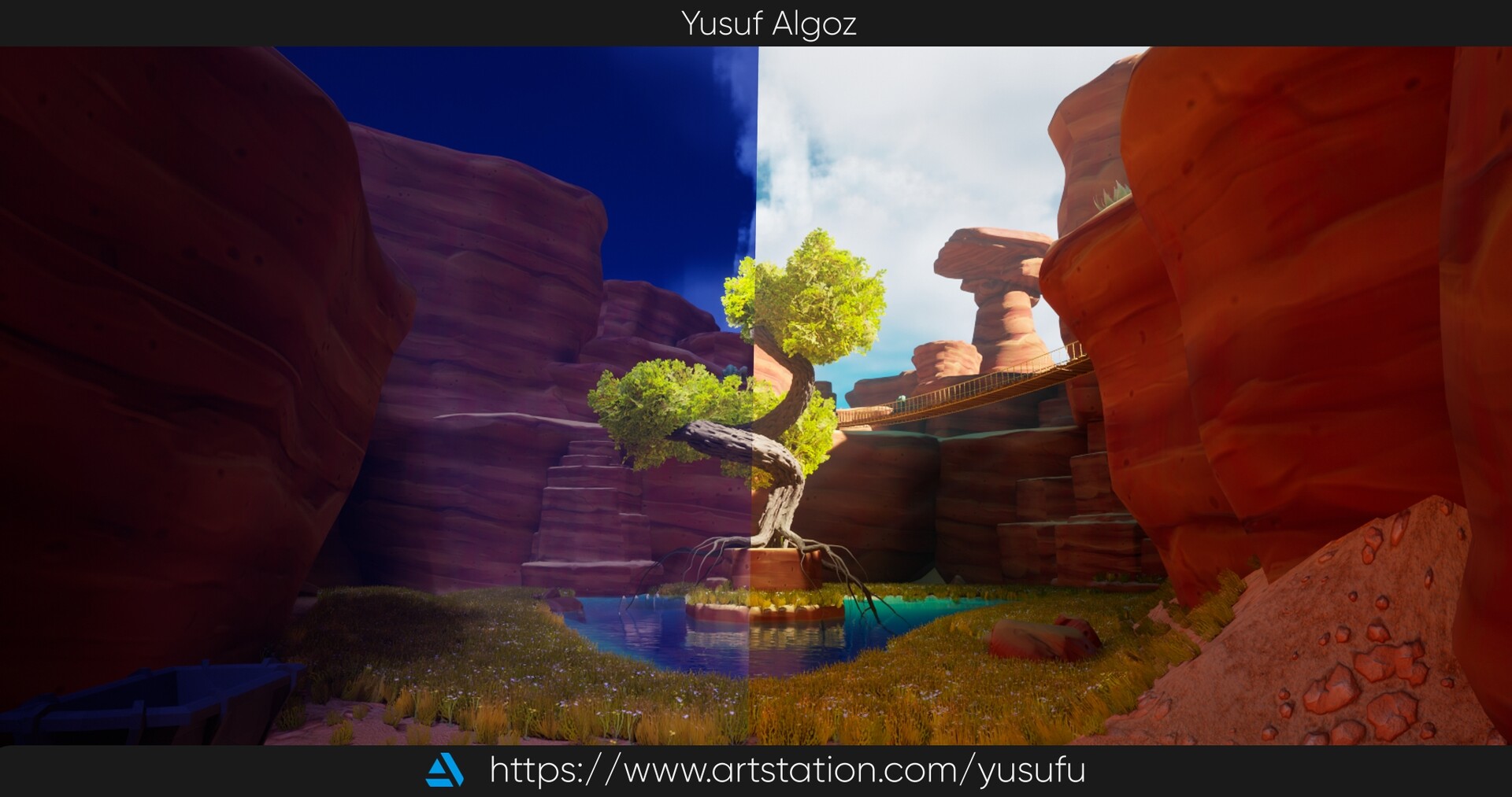 ArtStation - CGMA Stylized Organic World Building