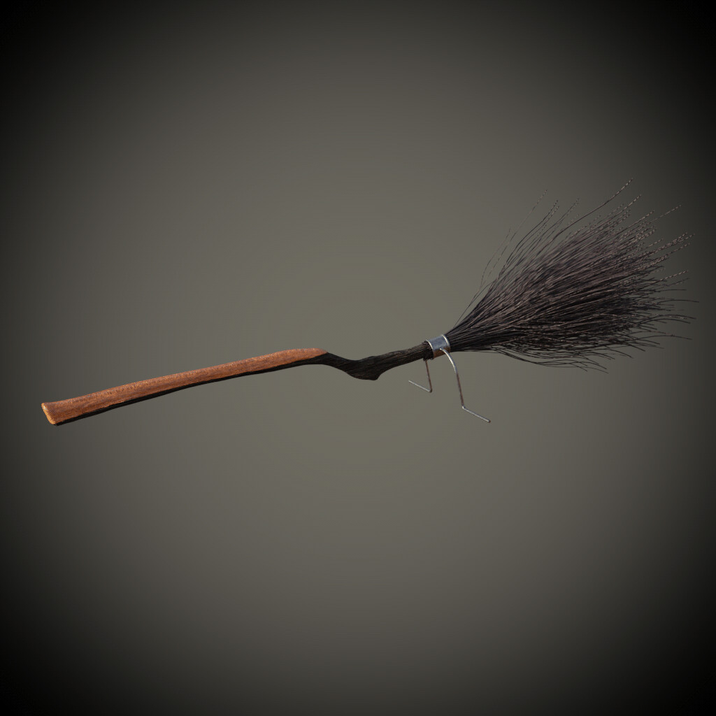 ArtStation - Harry Potter Broom 3d game asset