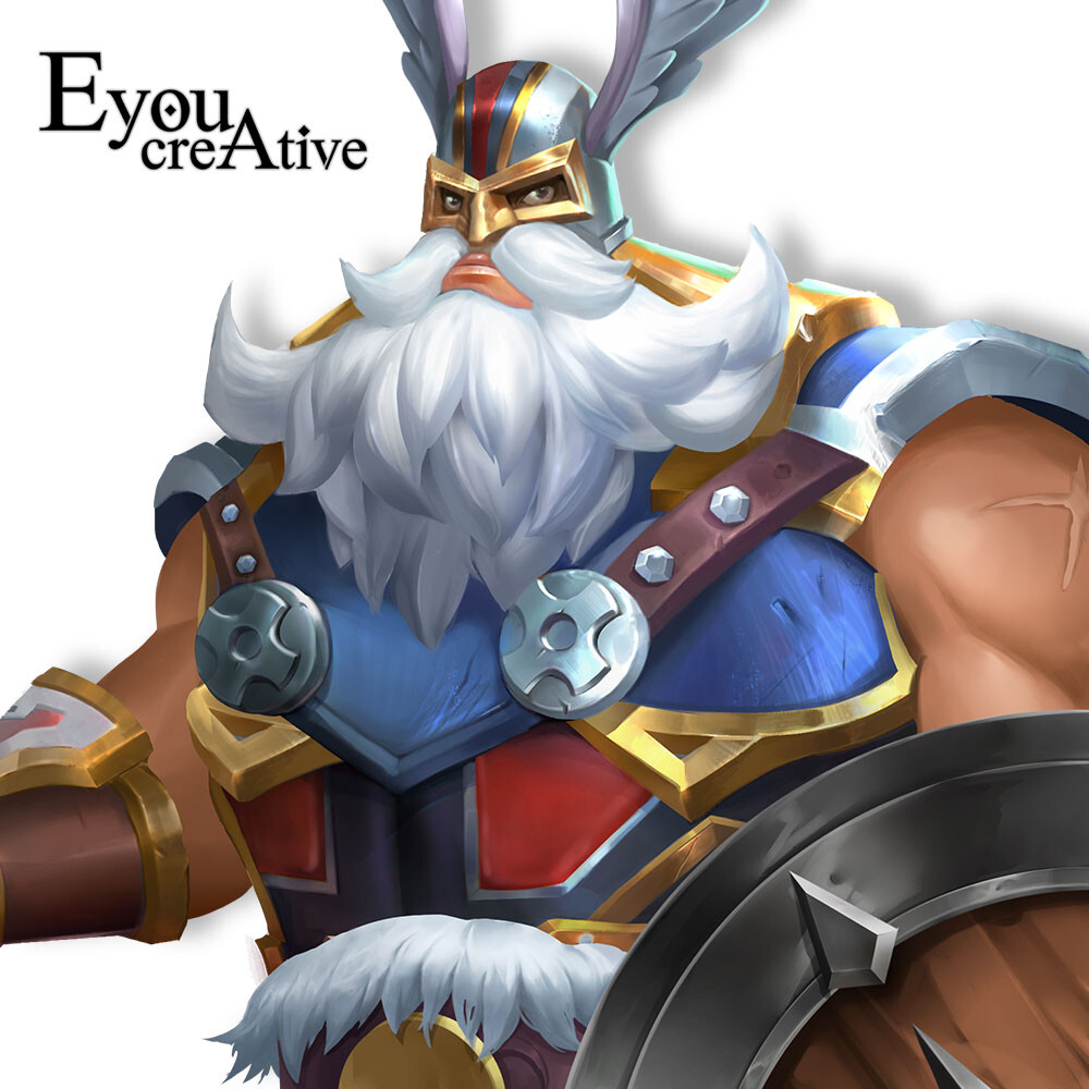 ArtStation - Lord of Vikings character illustration