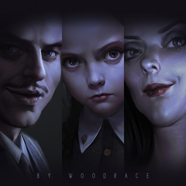 ArtStation - The Addams Family
