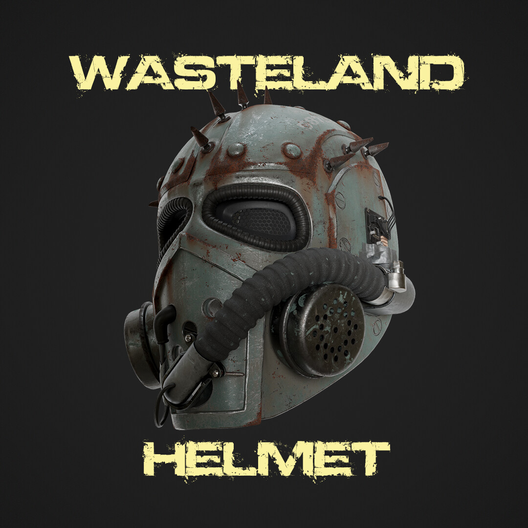 ArtStation - Wasteland Helmet