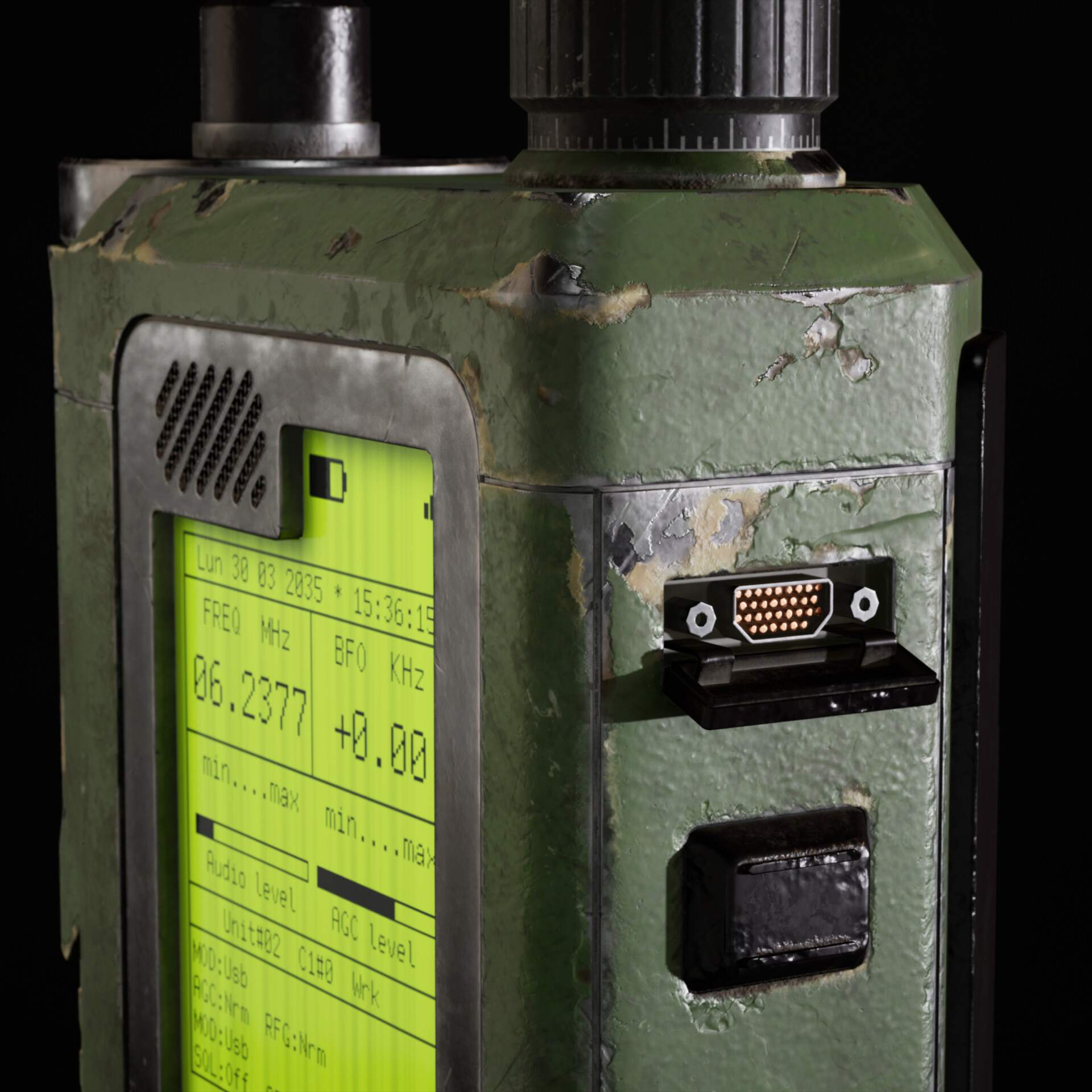 ArtStation - Handheld Military Radio