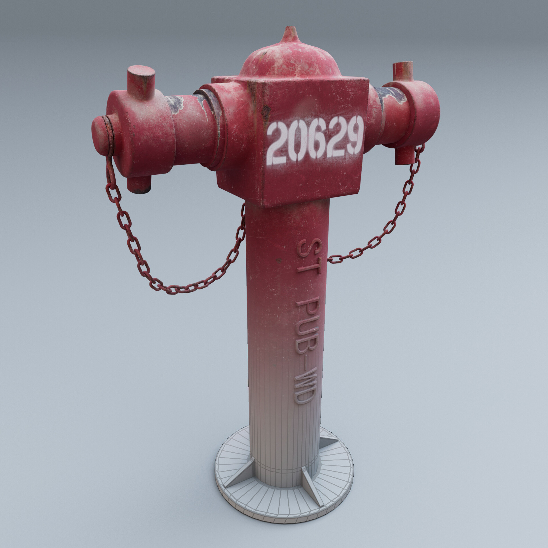 ArtStation - Realistic 3D Fire Hydrant