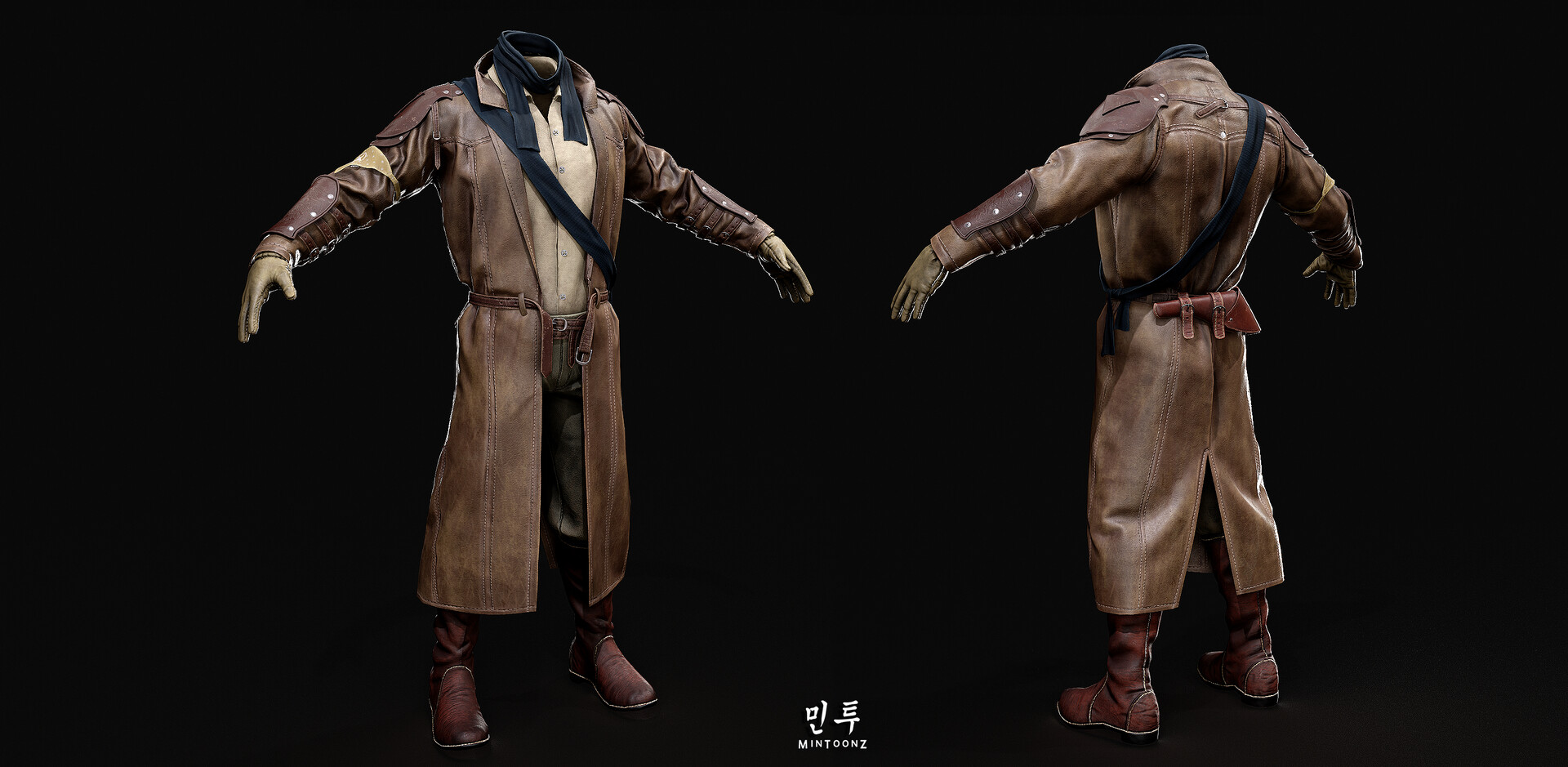 ArtStation - Leather Jacket