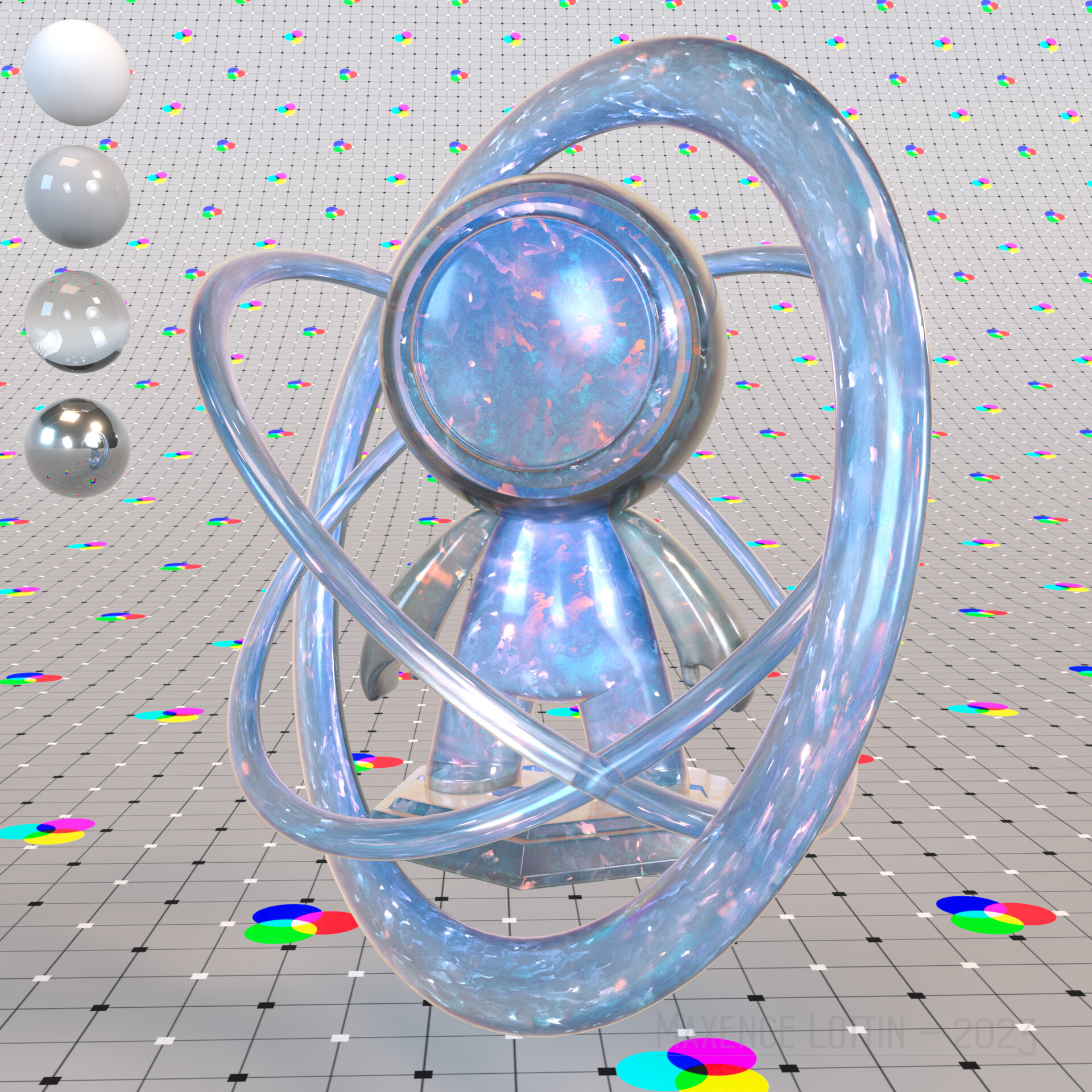 ArtStation - opalescent Material