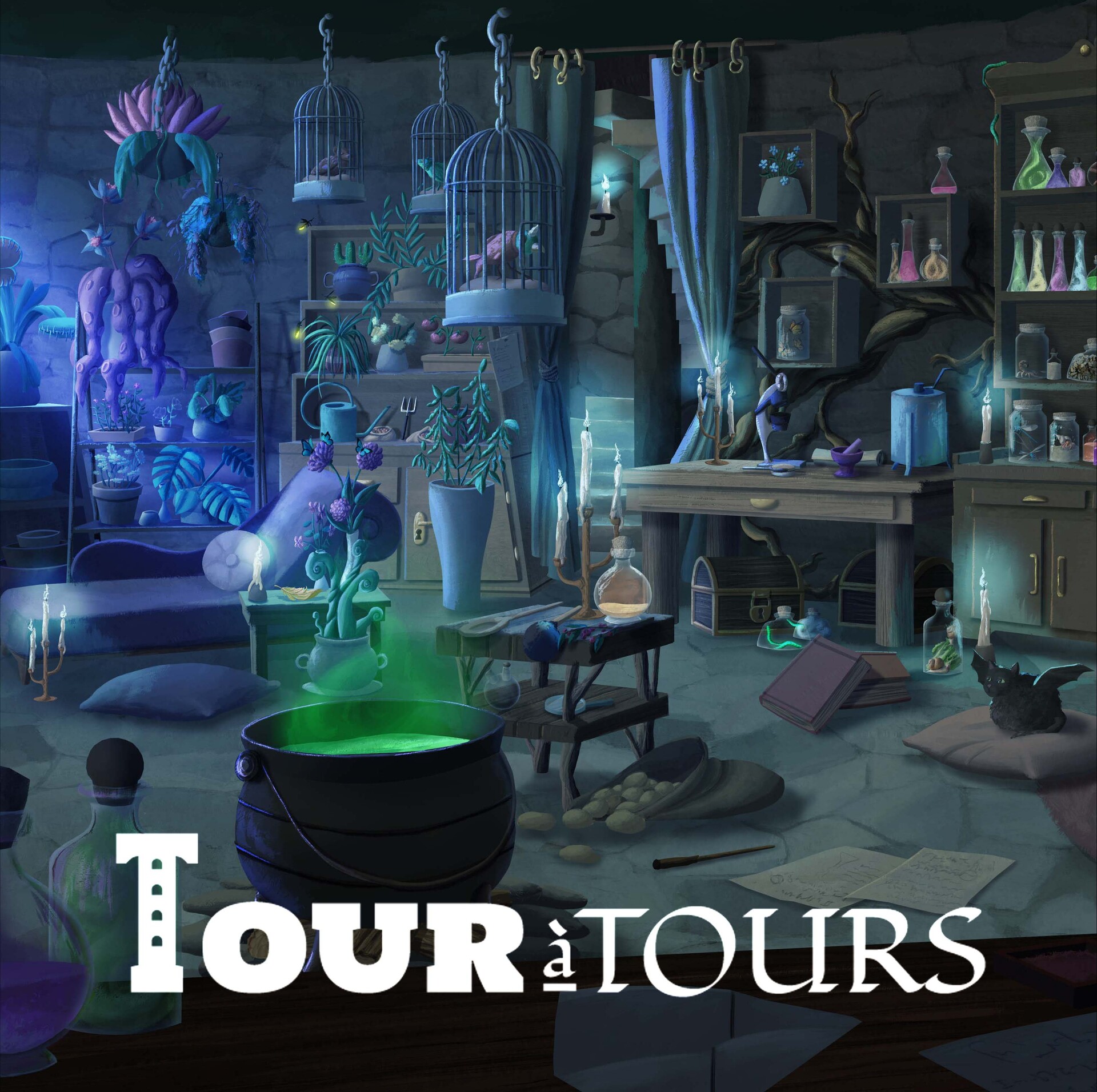 ArtStation - Tour à Tours : The Potion's room