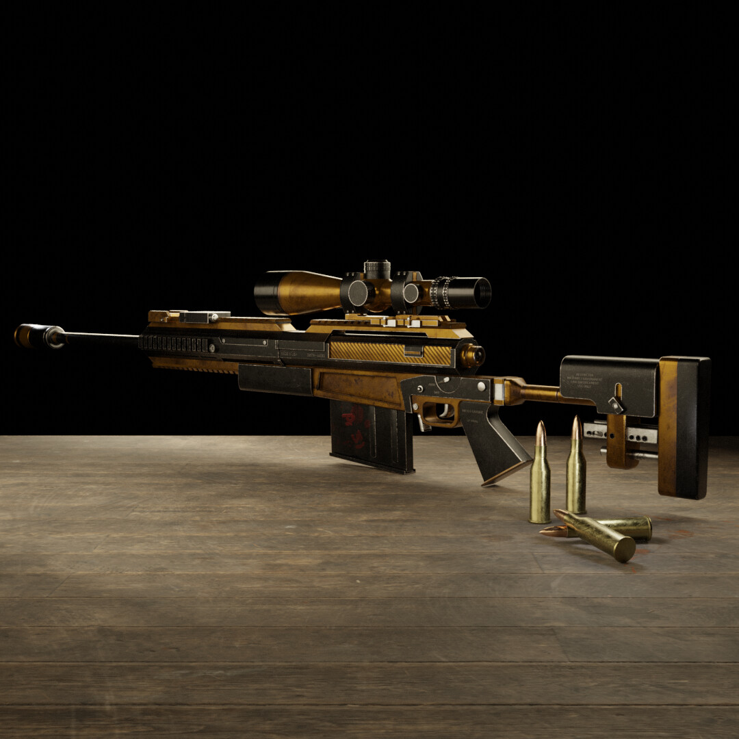 ArtStation - SNIPER RIFLE