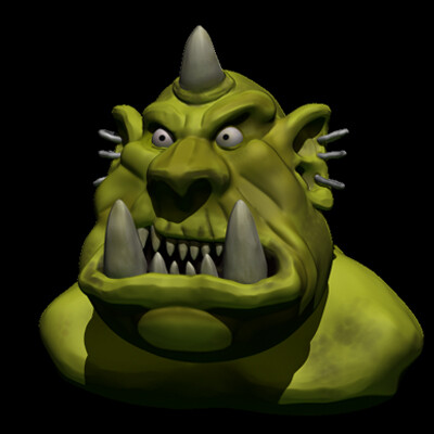 ArtStation - Stylized ogre