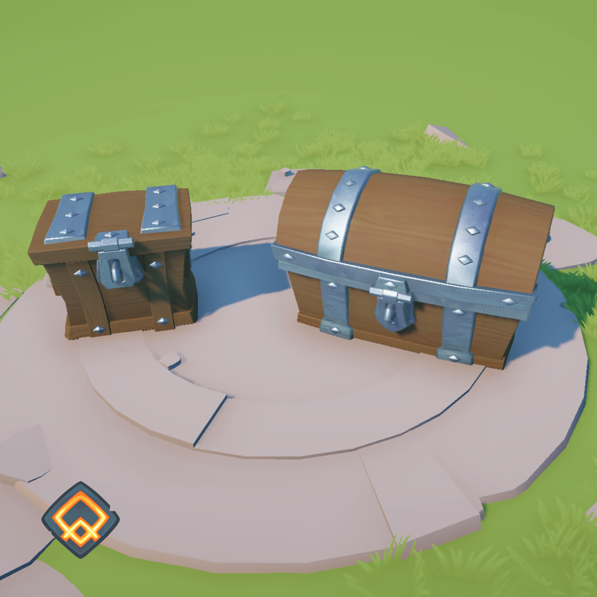 ArtStation - Stylized chests