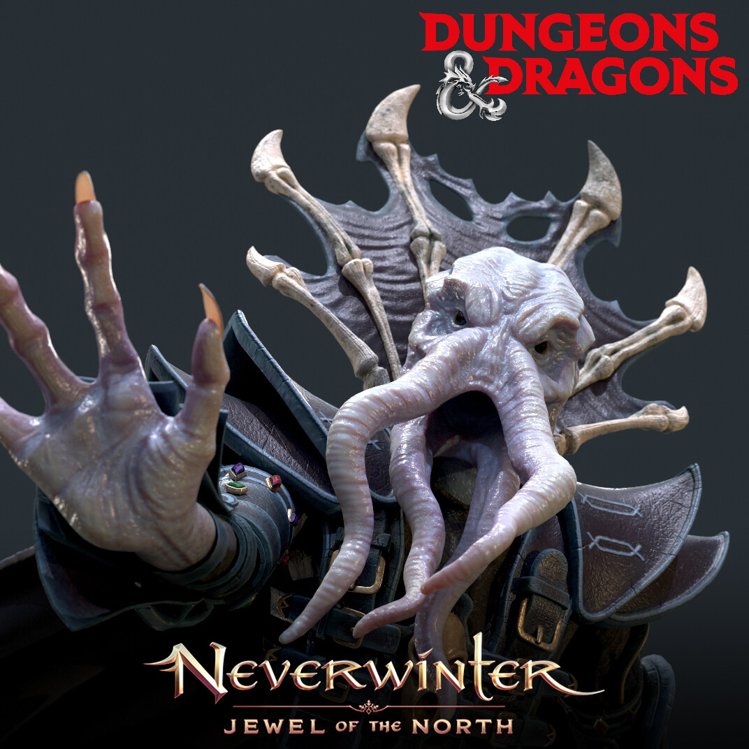 ArtStation - Neverwinter: Jewel of the North - Mindflayer