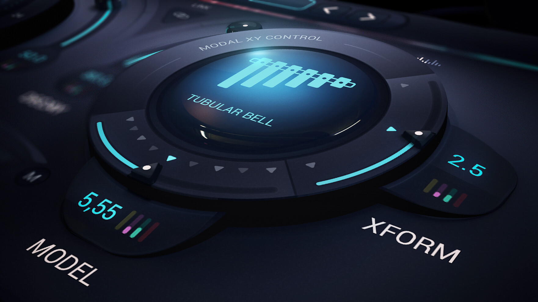 ArtStation - Supermodal Audio plugin vst gui design