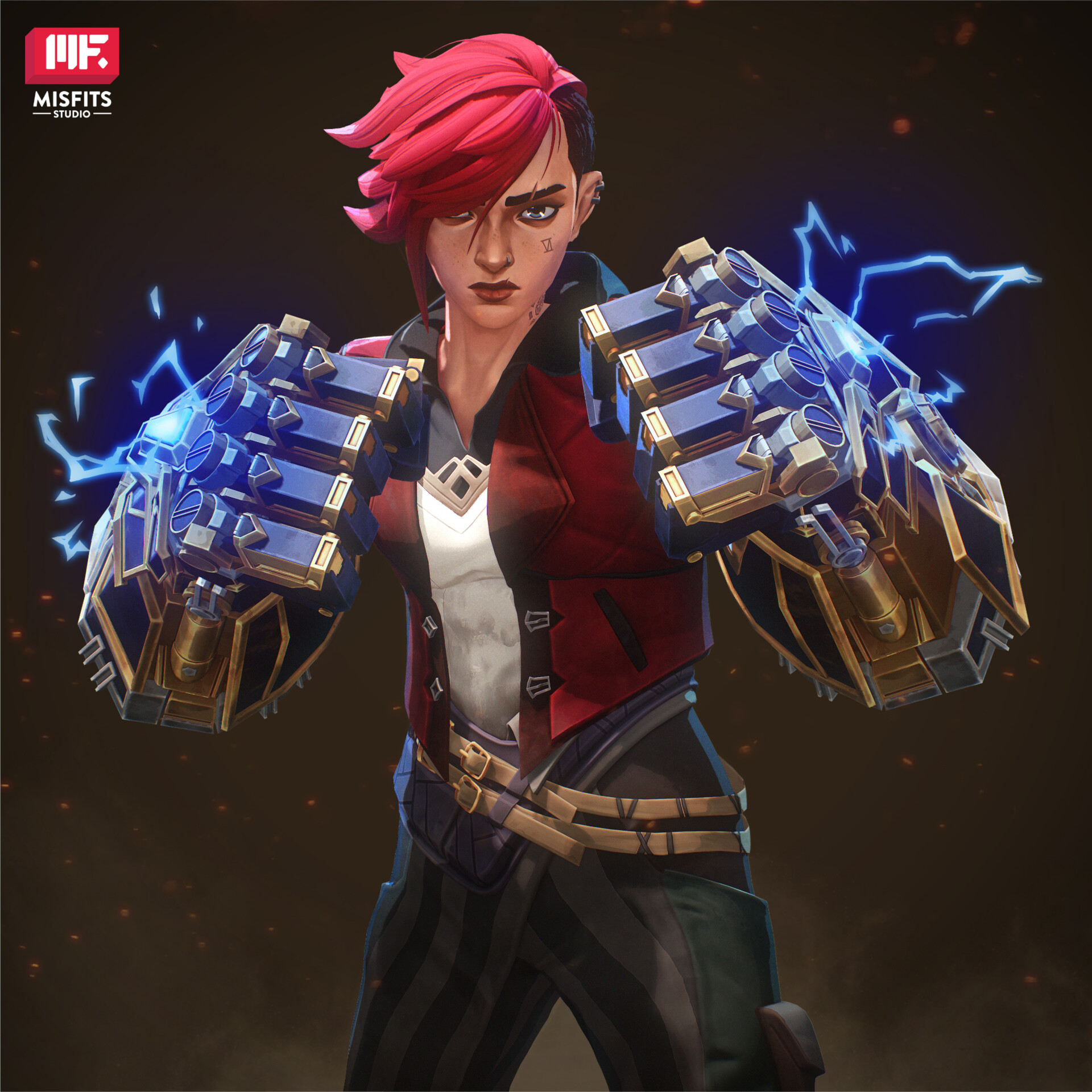 ArtStation - VI - Arcane Fanart