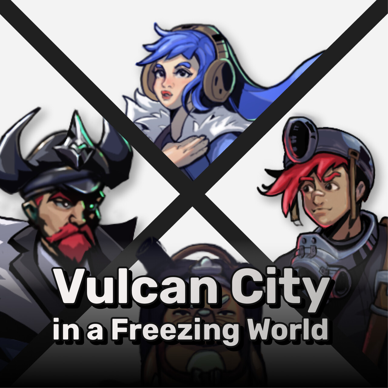 ArtStation - Vulcan City in a Freezing World - Contenda Project