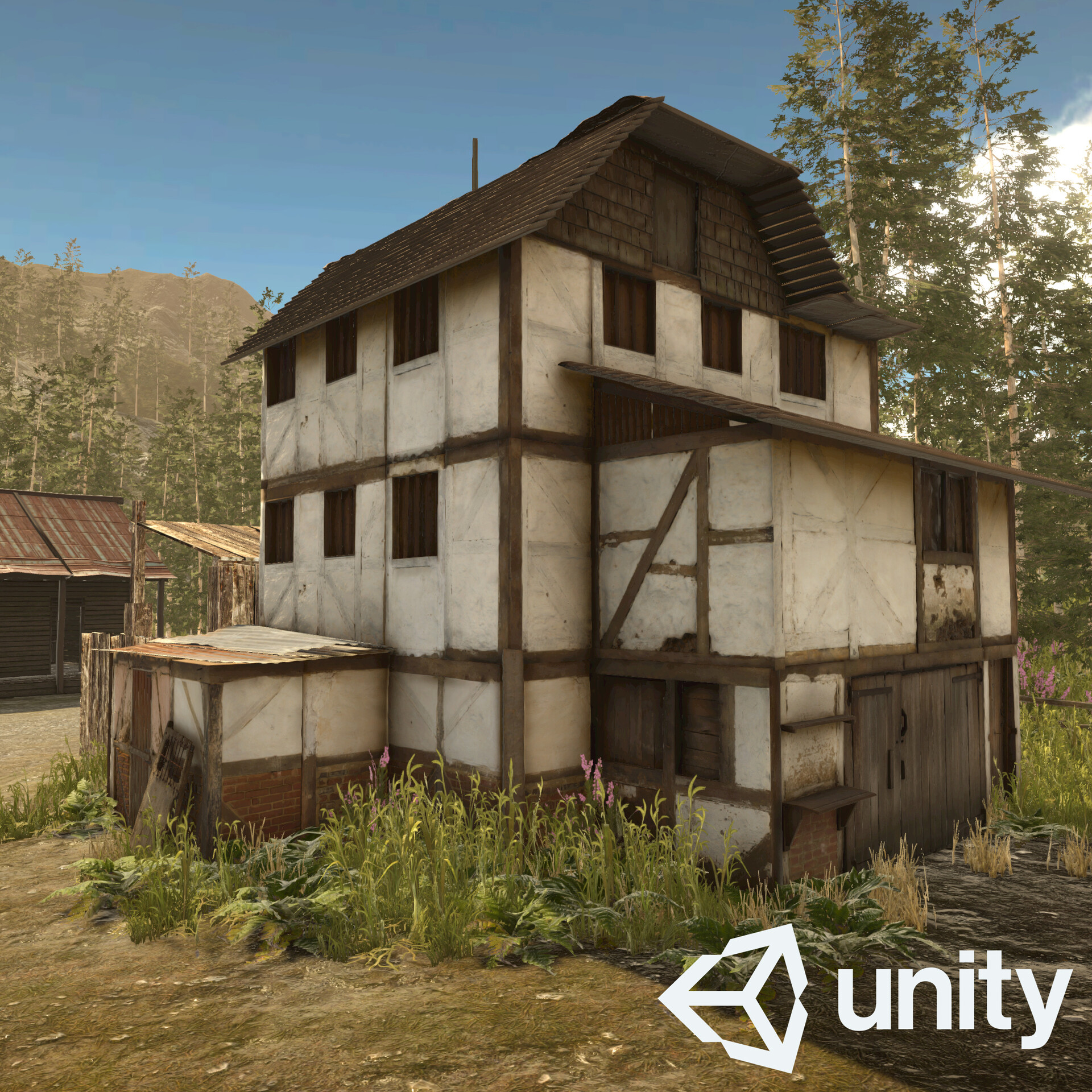 ArtStation - Forest Village Environment - WIP