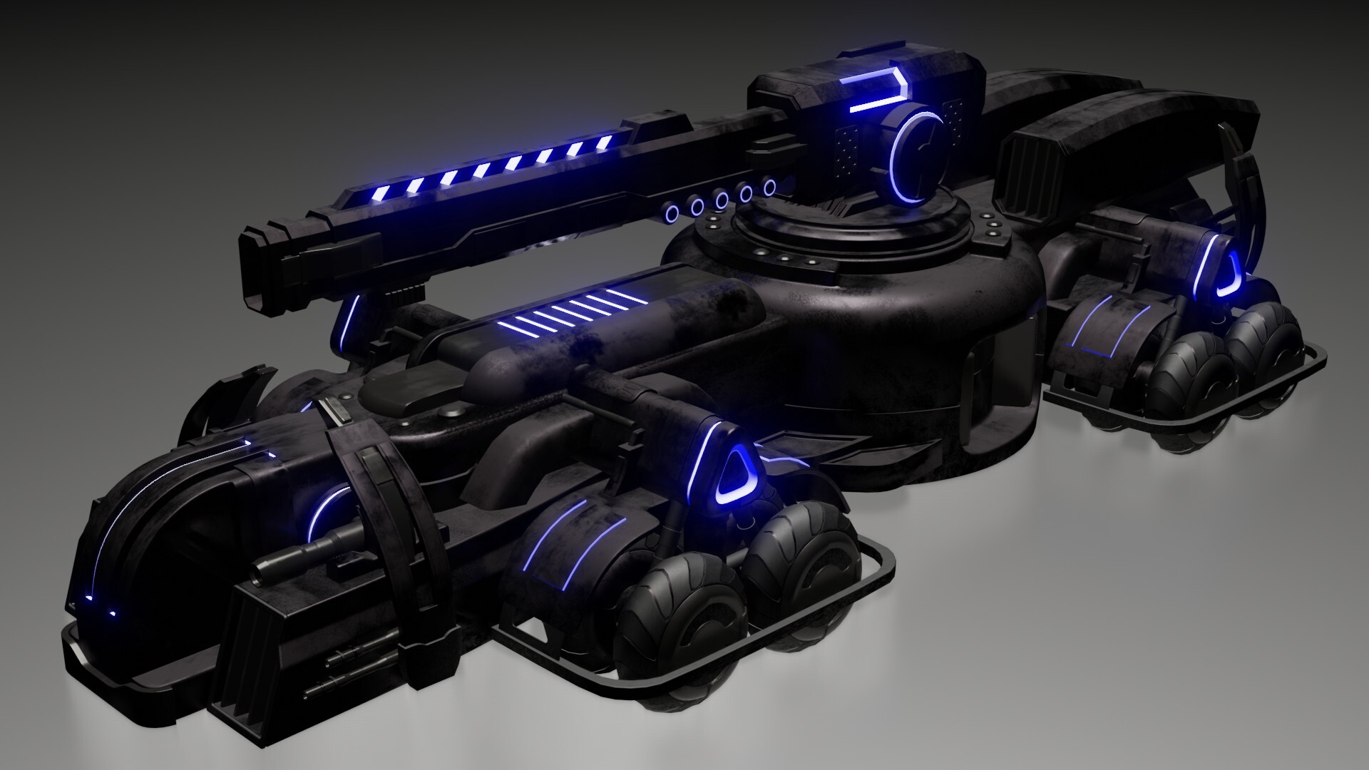 ArtStation - si-fi tank