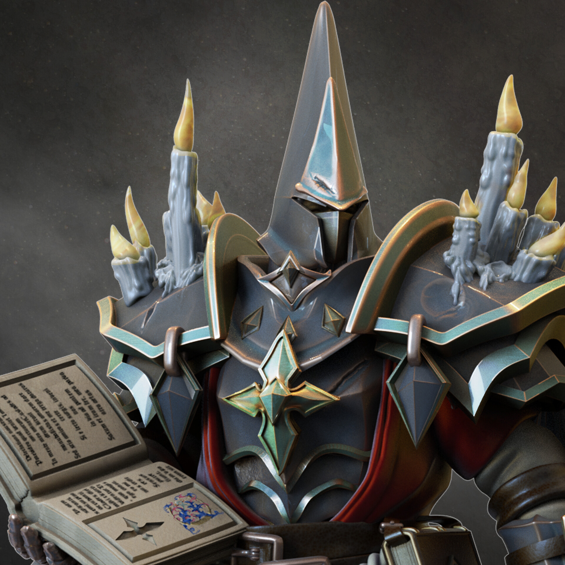 ArtStation - Templar Priest