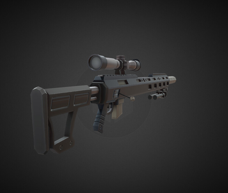 ArtStation - Stylized Sniper