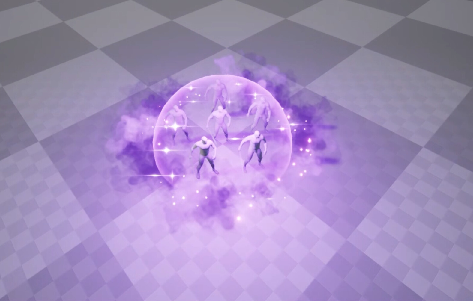 ArtStation - Group Buff VFX