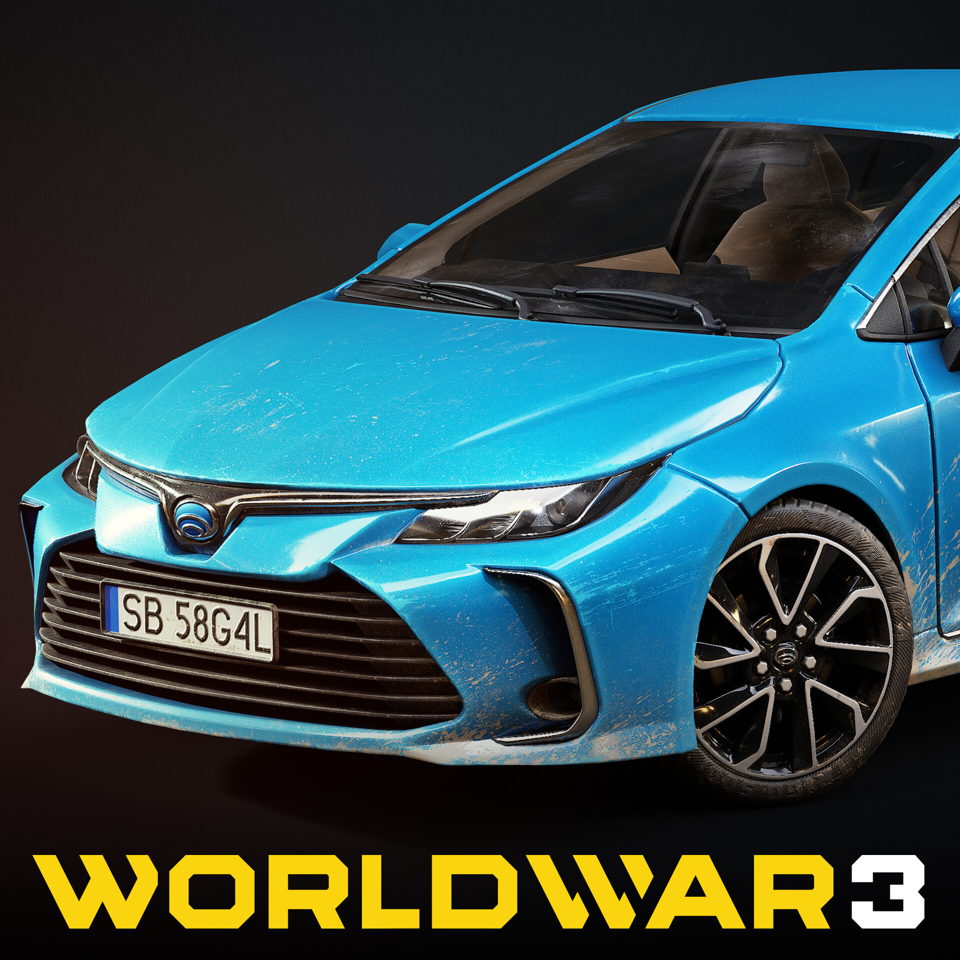 ArtStation - "World War 3" - Sedan Car