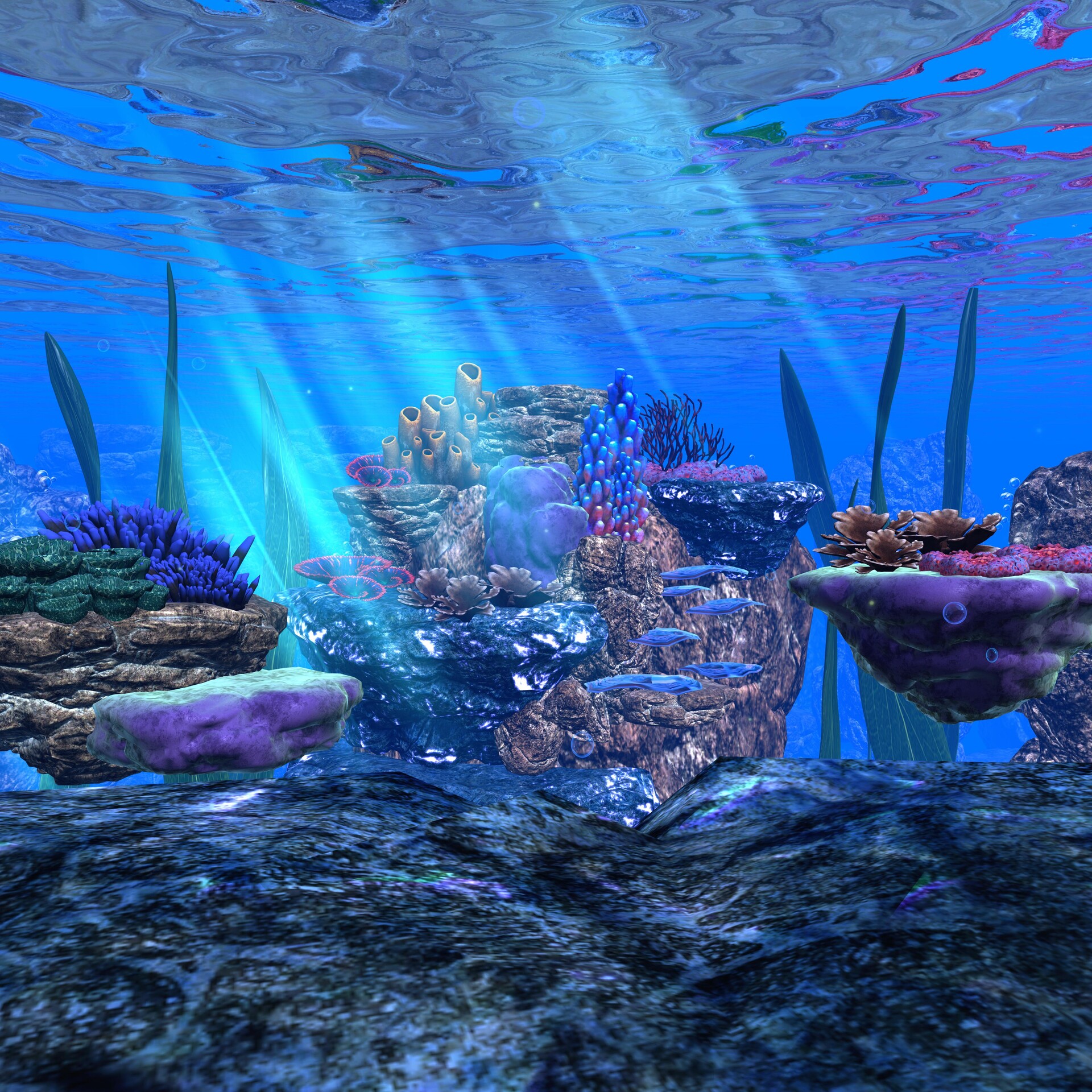 ArtStation - Underwater Universe | VR Scene