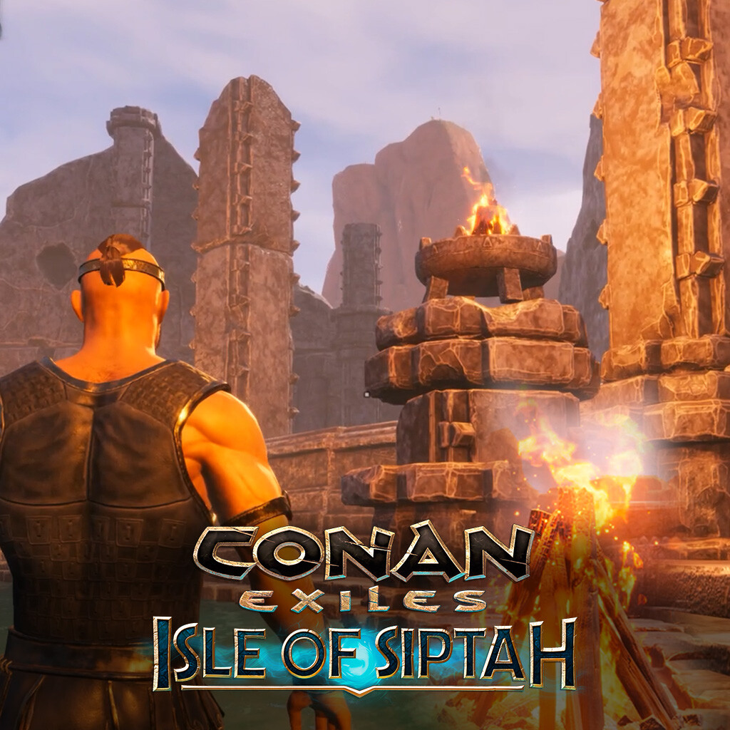 ArtStation - Conan Exiles - Isle of Siptah - Campfire VFX