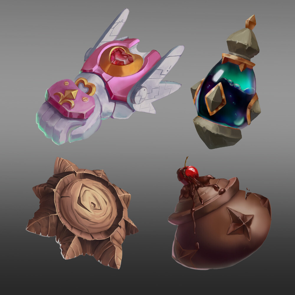 ArtStation - Materials practice