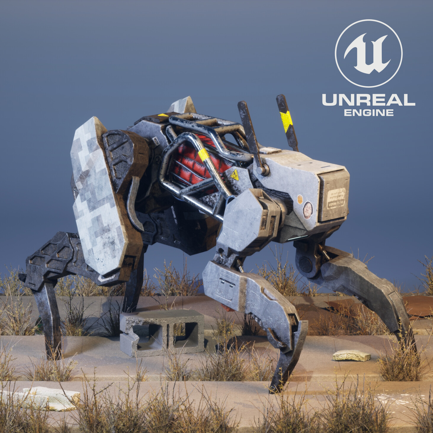 ArtStation - Scout Robot B049