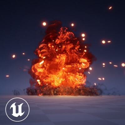 ArtStation - Game Explosion VFX