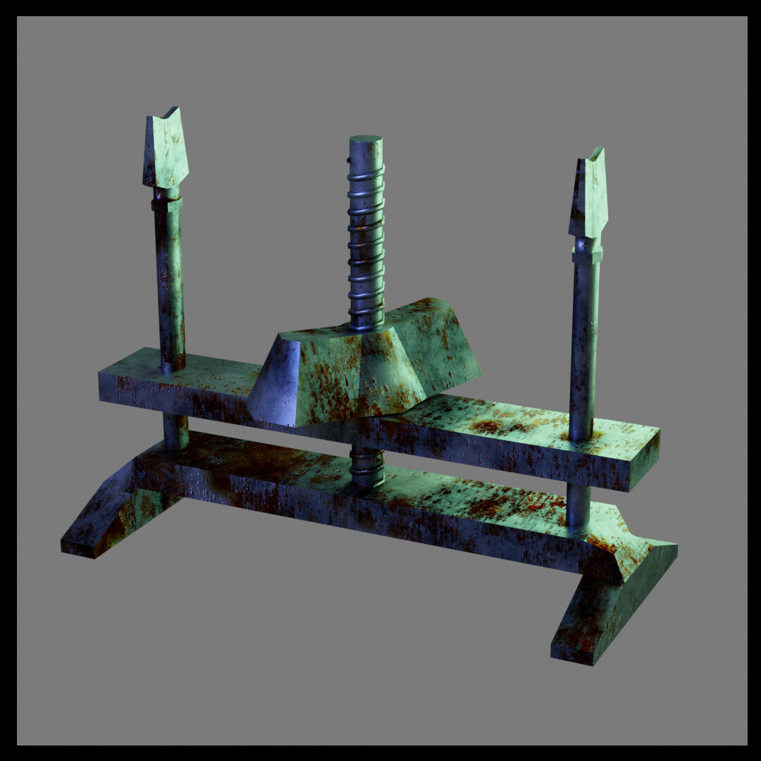 Artstation Thumbscrew Torture Device
