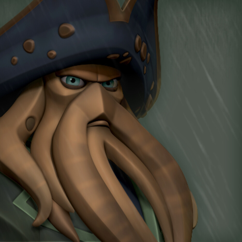 ArtStation - Davy Jones - Disney Infinity Fan Art