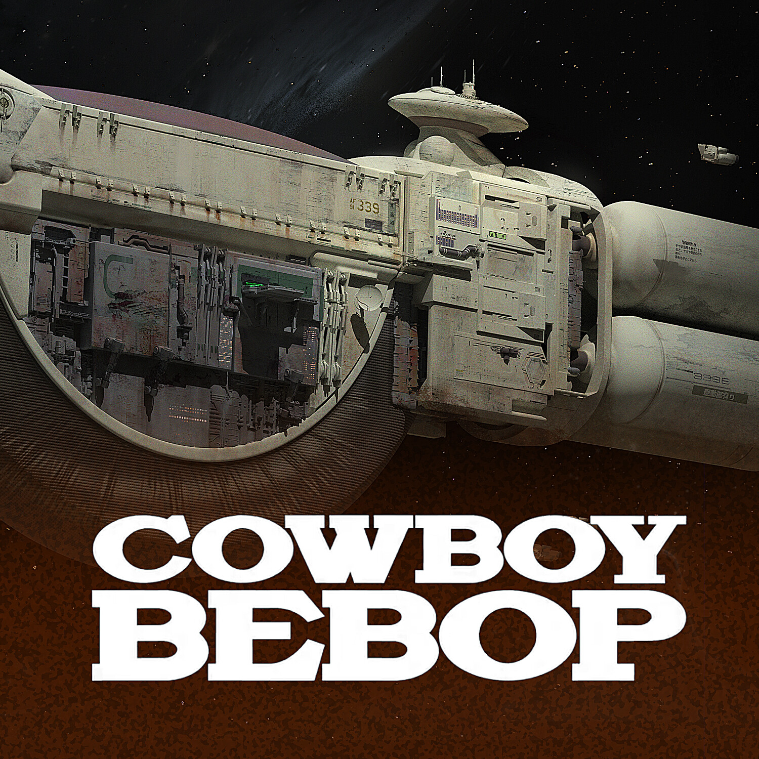 ArtStation - Cowboy Bebop: Background Spaceships 01