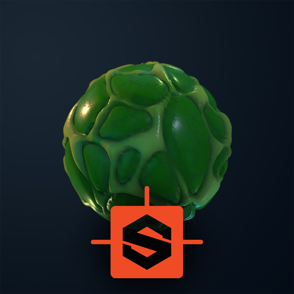 ArtStation - Alien Egg Material