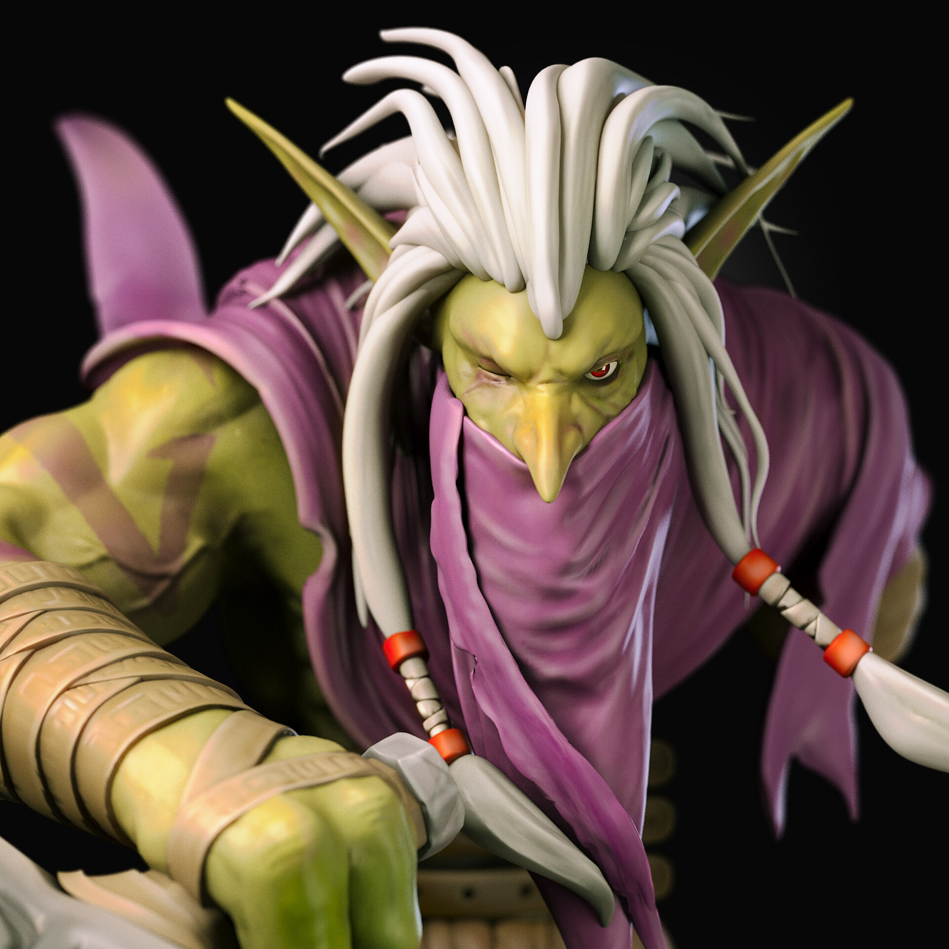 ArtStation - Zul Jin Sculpture 2.0